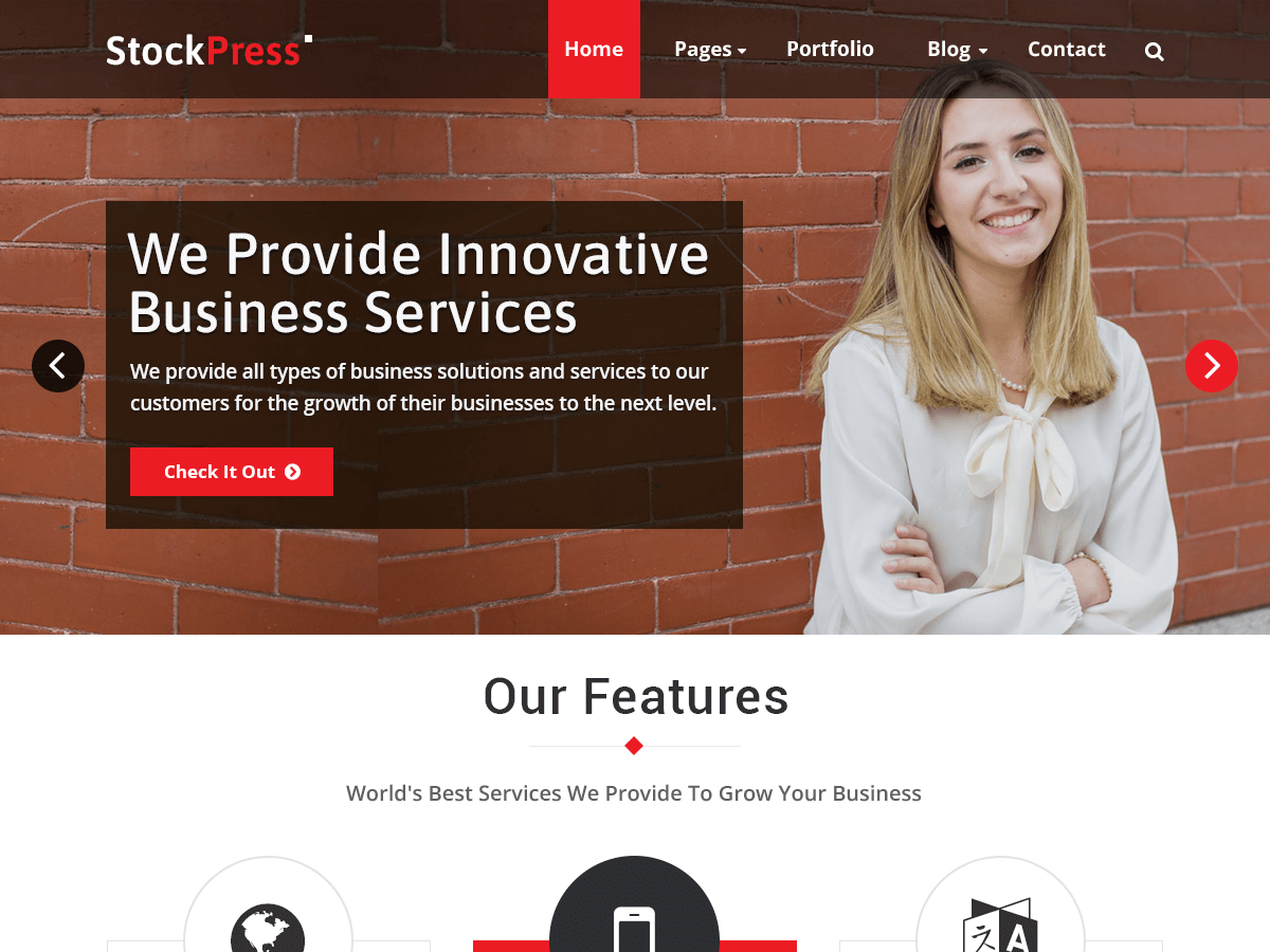 StockPress – Tema WordPress | es.WordPress.org