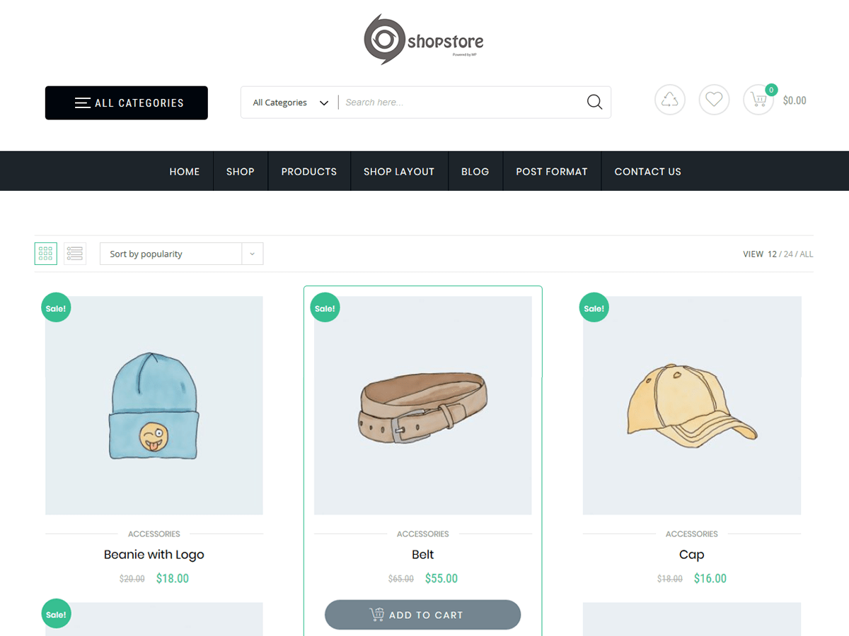 Store Commerce – WordPress theme | WordPress.org