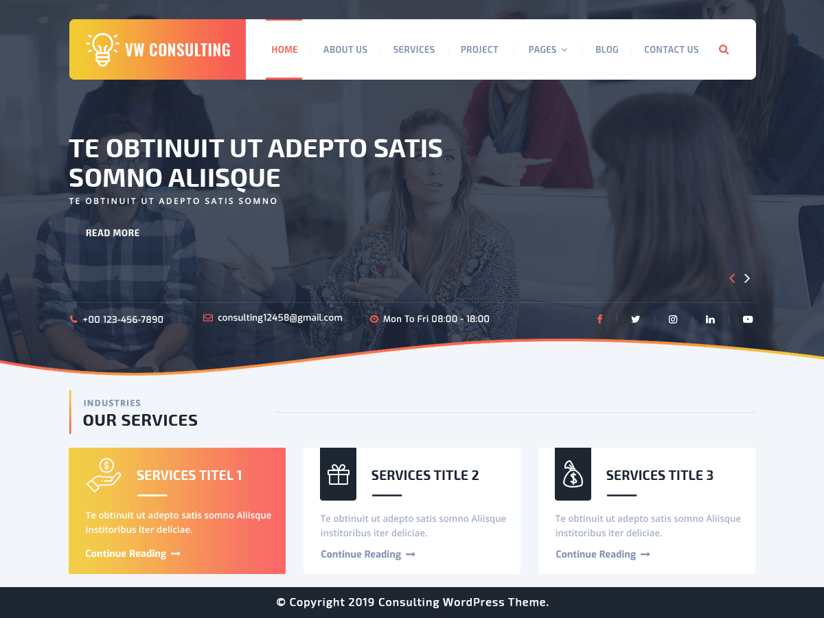 VW Consulting – WordPress-Theme | WordPress.org Deutsch