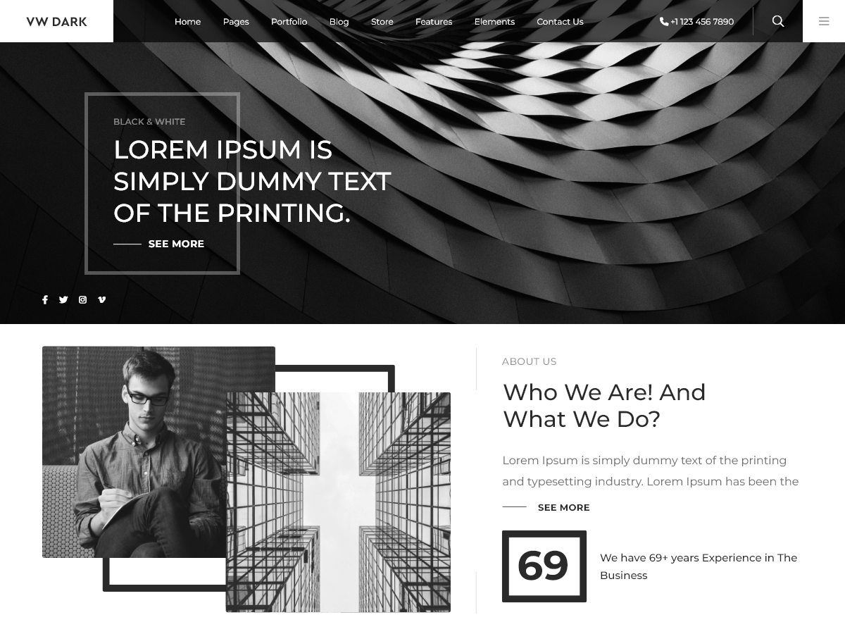 VW Dark – Tema WordPress | WordPress.org Brasil