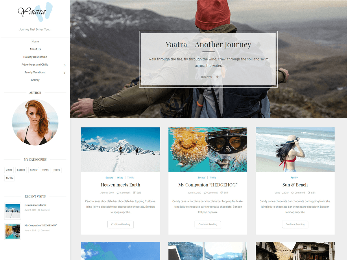 Yaatra | WordPress Theme | WordPress.org