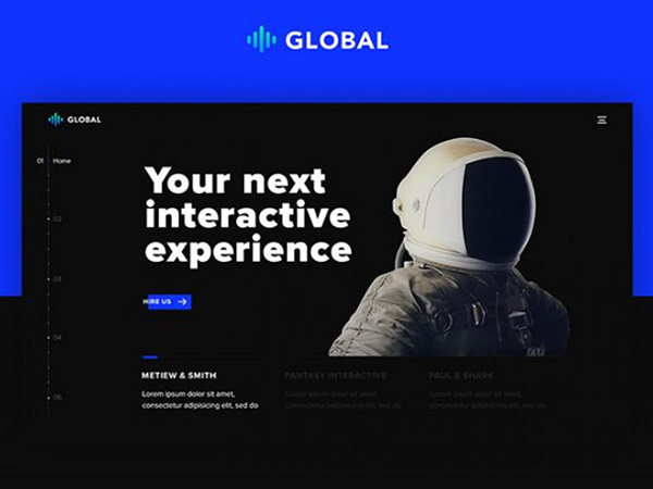 Global - Free PSD and HTML Website Template | Theme-UI
