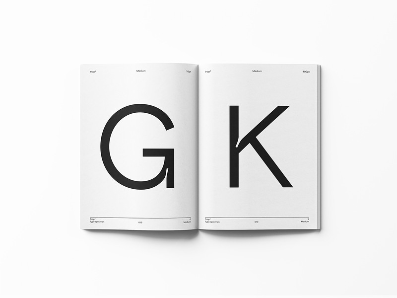 Trap Typeface - 100% Free Font | Theme-UI