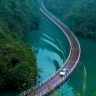 The Floating Bridge in China is One of the Most Beautiful Bridges in ...