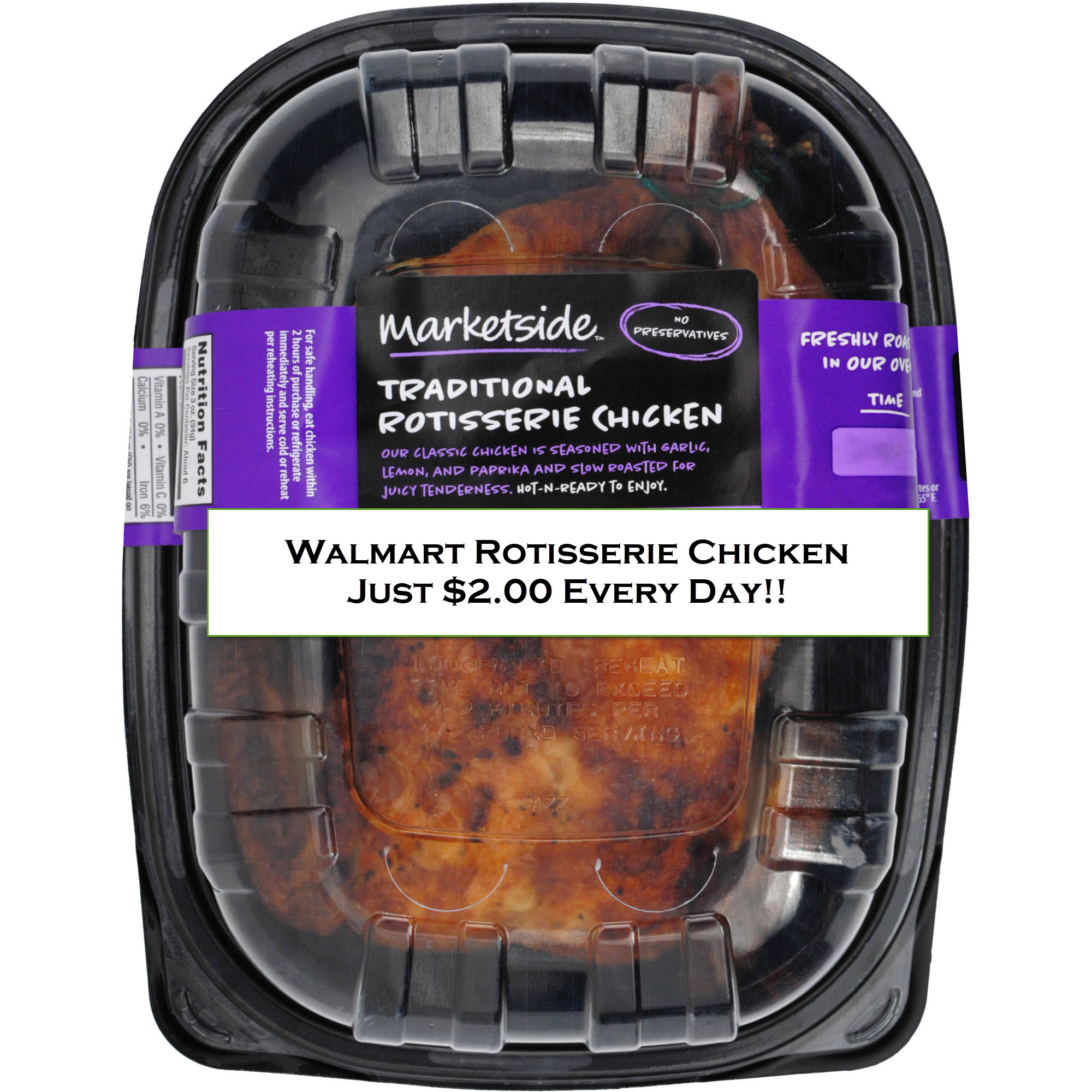 Walmart Rotisserie Chicken Just $2.00 Everyday – The Net Gourmet