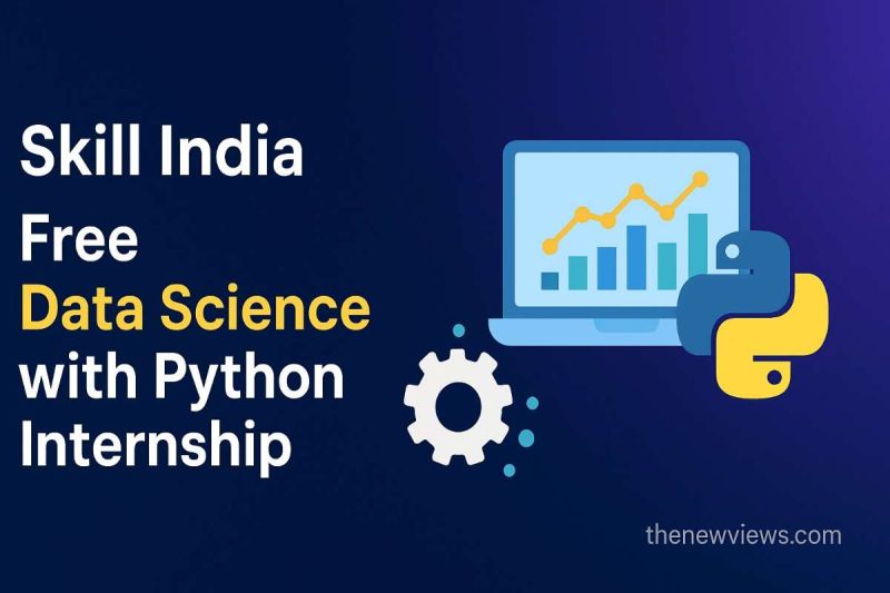 Free Data Science With Python Internship Apply Now - Artistic Light Illustration - 8K