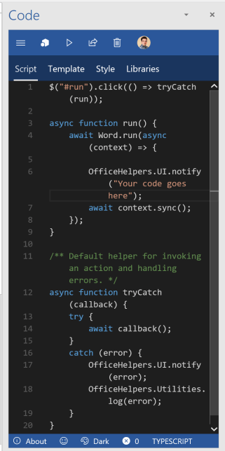 Start Developing in OfficeJS Today with Script Lab