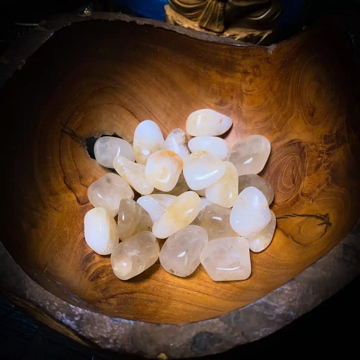 Citrine Rough & Tumbled