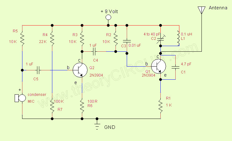 Circuit Diagram Of Simple Fm Radio