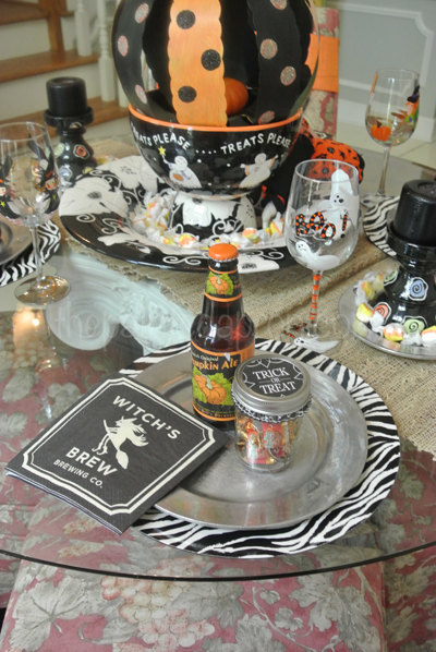 Tablescapes, Trick or Treat Table | The Painted Apron