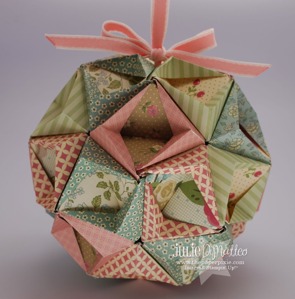 DSP Kusudama Ball - Video Tutorial - The Paper Pixie