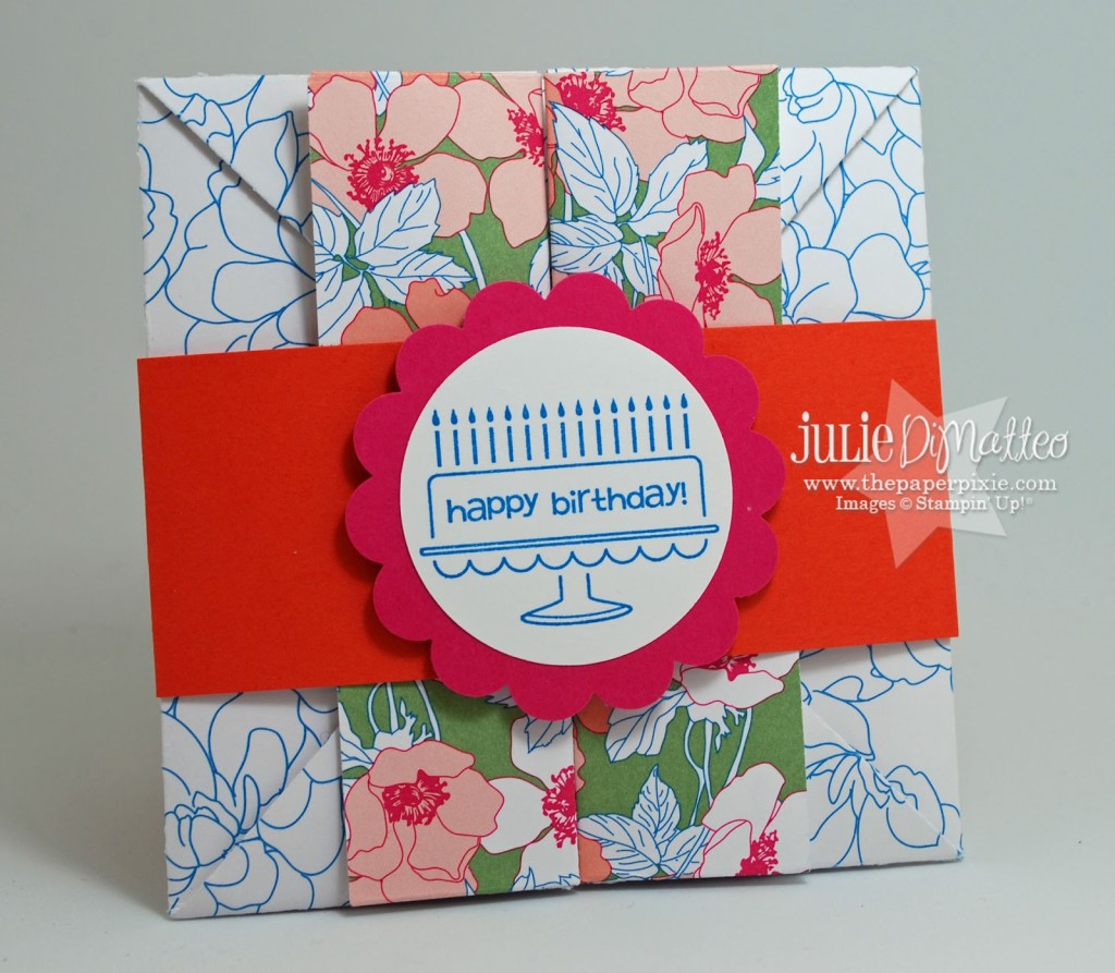 Box in a Card - The Paper Pixie