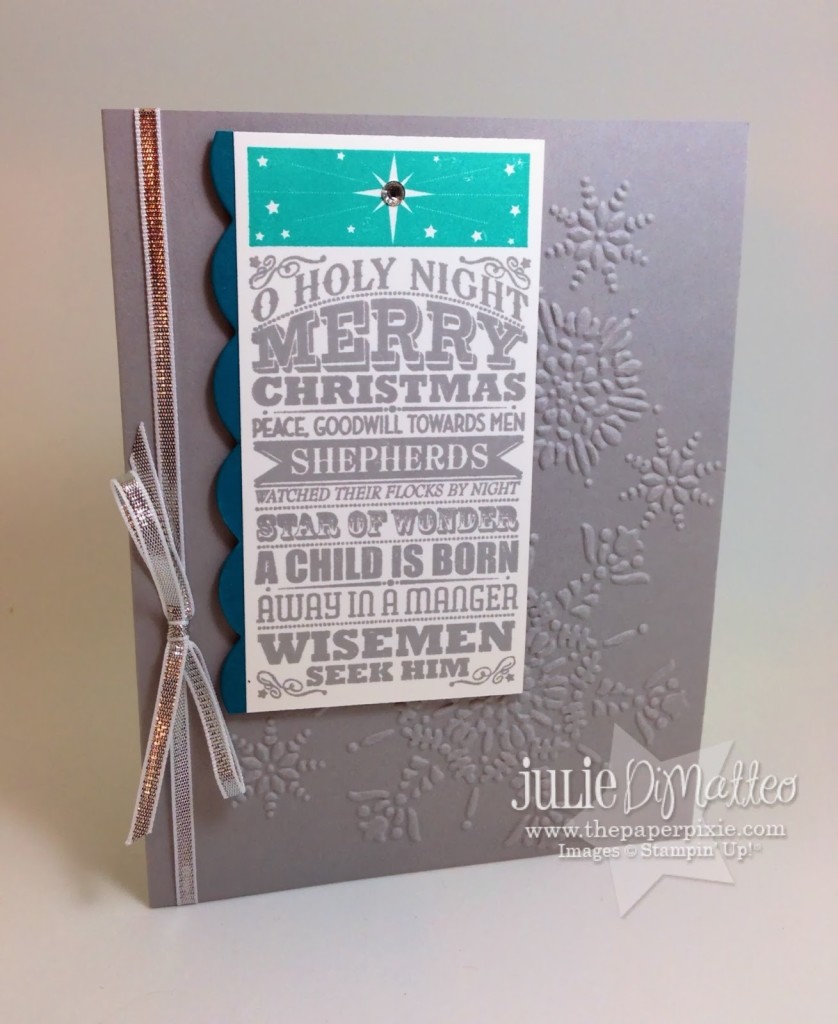 2013 Christmas Card - The Paper Pixie - Holiday Ideas