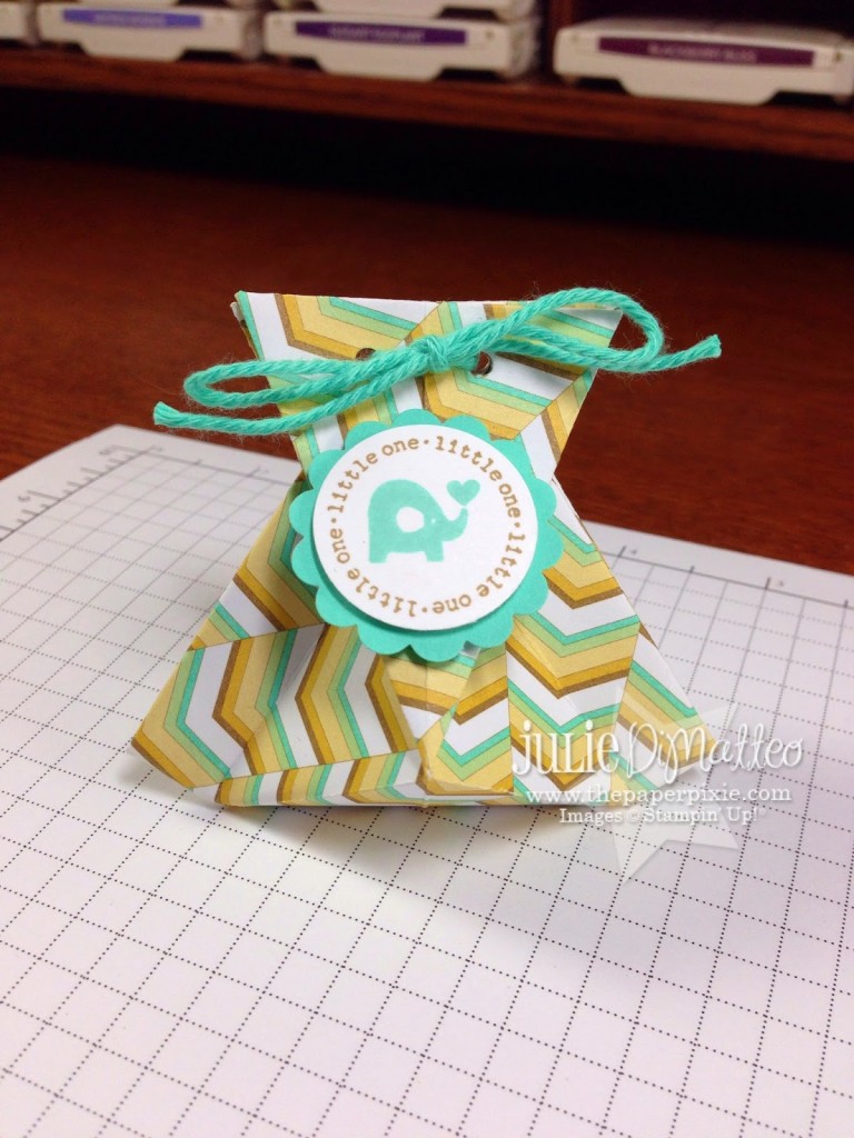Origami Treat Pouch & Video! - The Paper Pixie - Baby Shower