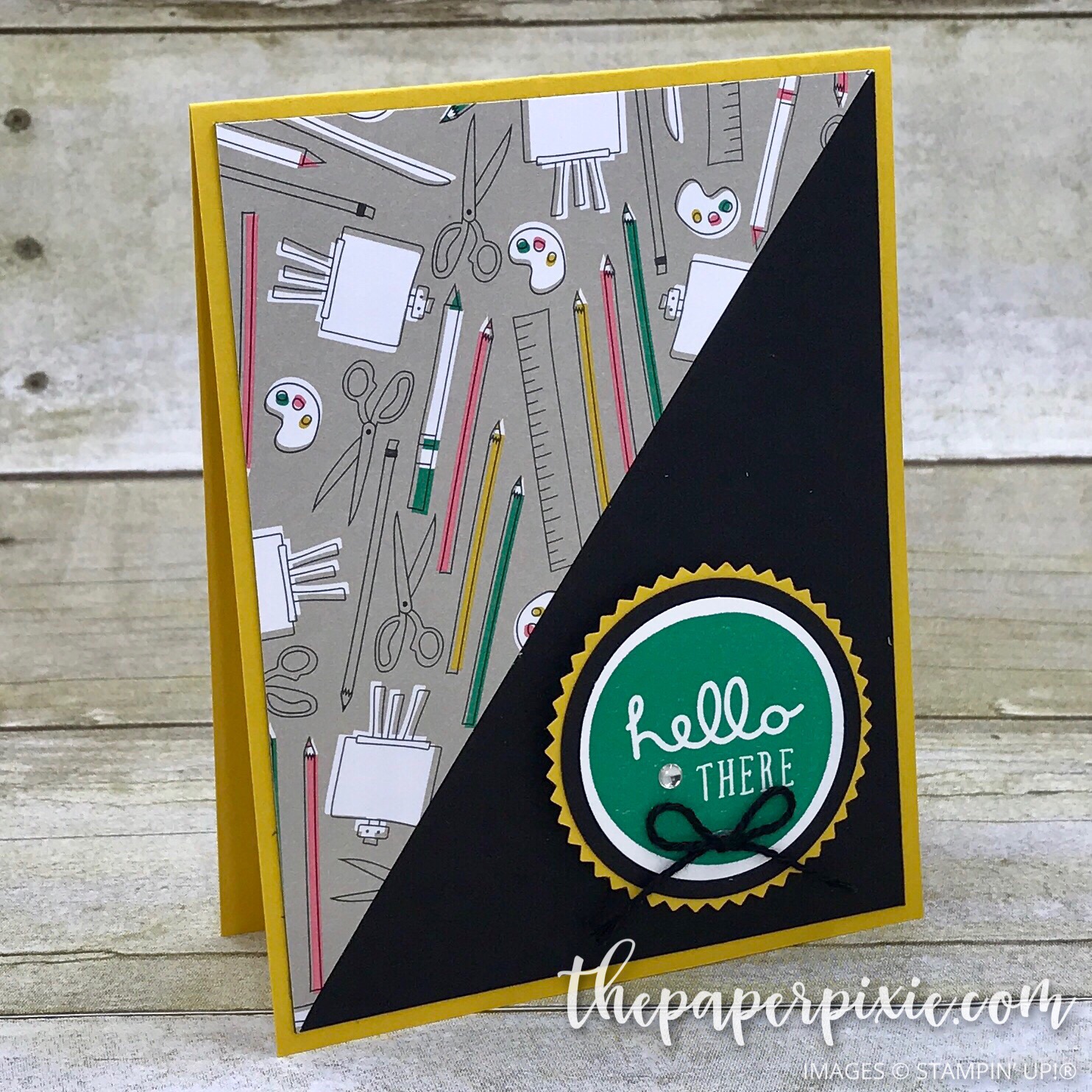 Hello There, Pieces & Patterns - The Paper Pixie