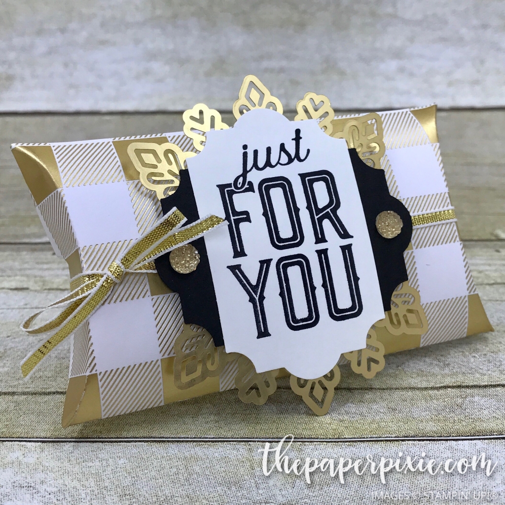 Pillow Box Gift Card Holder - The Paper Pixie