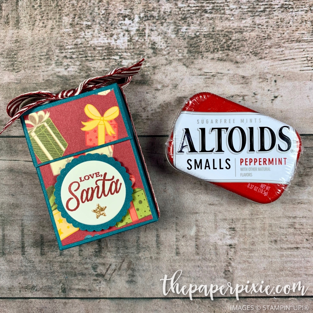 Altoids Smalls Treat Box Tutorial - The Paper Pixie