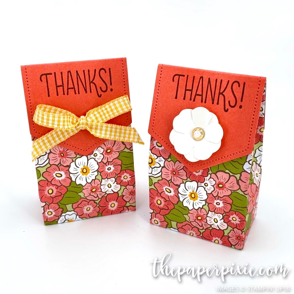 Ornate Garden Mini Gift Bag - The Paper Pixie - Video Tutorial