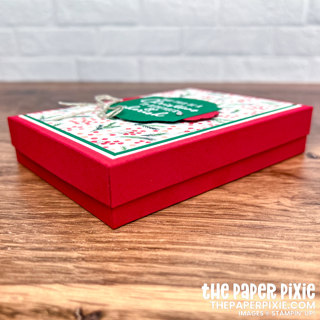 Note Card Gift Box - The Paper Pixie - Stampin' Up!