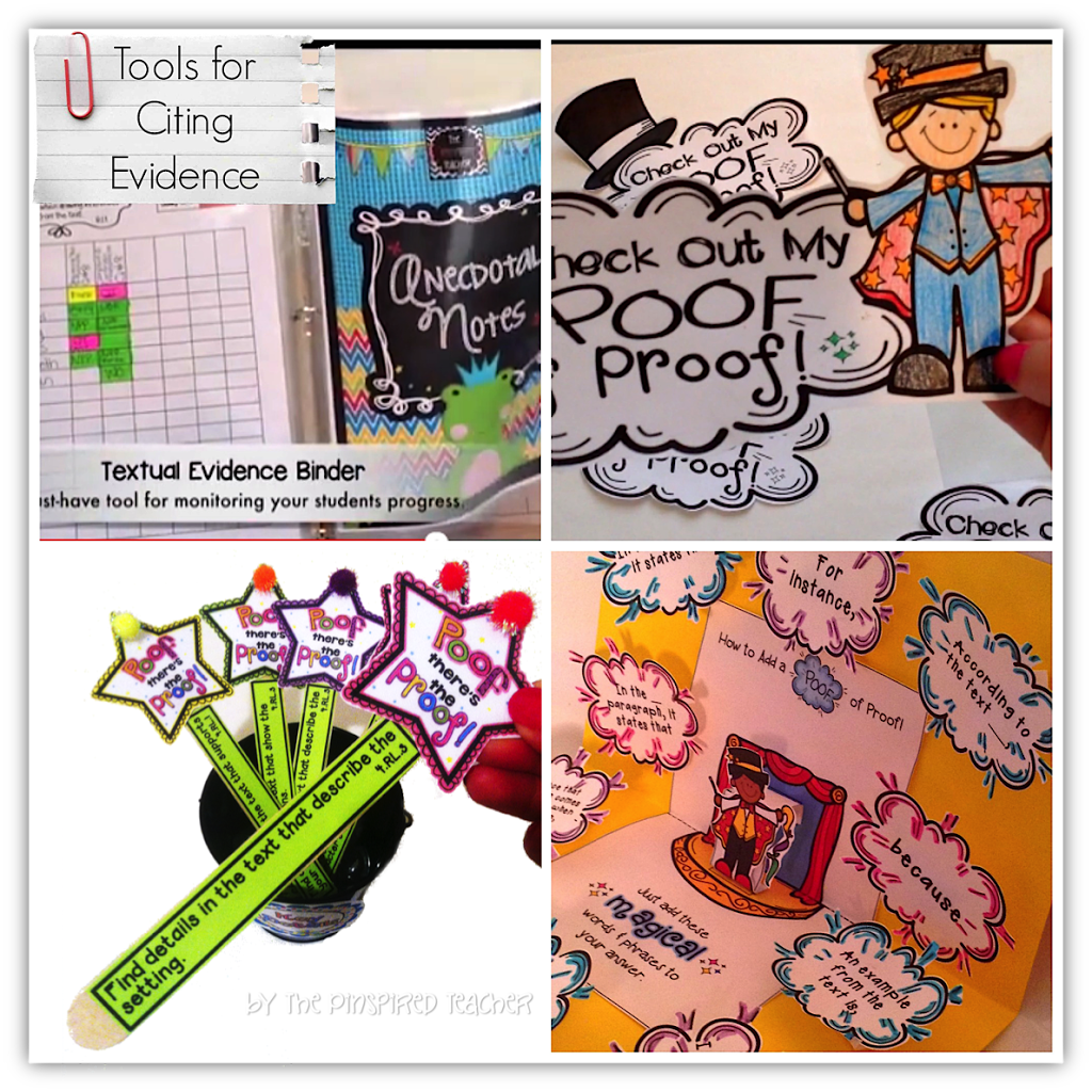 Finding Textual Evidence for Struggling Readers: A Poof of Proof-How I ...
