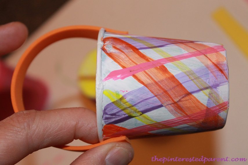 Dixie Cup Easter Baskets – The Pinterested Parent