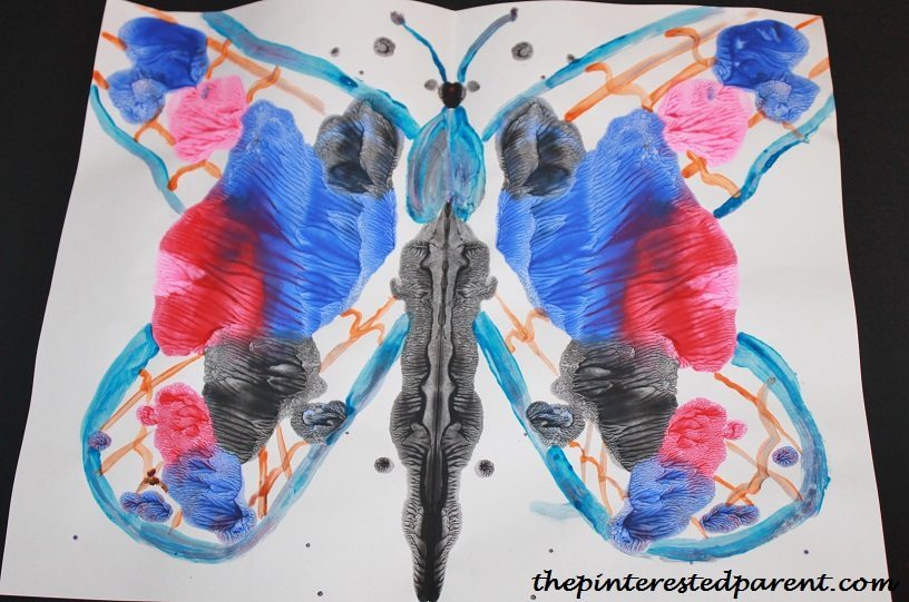Ink Blot Artwork – The Pinterested Parent