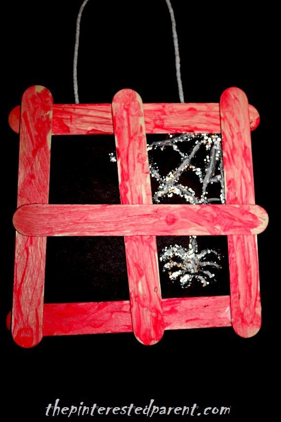 Popsicle Stick Ghost Window Crafts – The Pinterested Parent