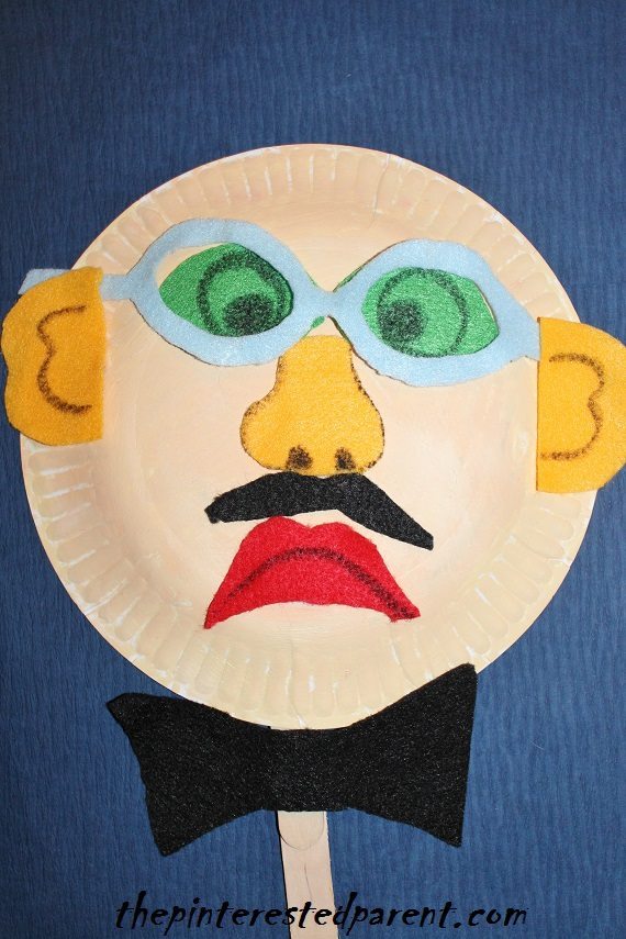 Mr. Paper Plate Head Mask – The Pinterested Parent