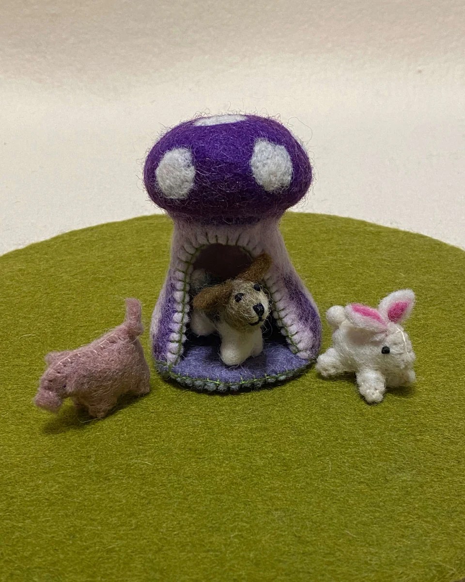 Purple Pet Home The Pixie Patch