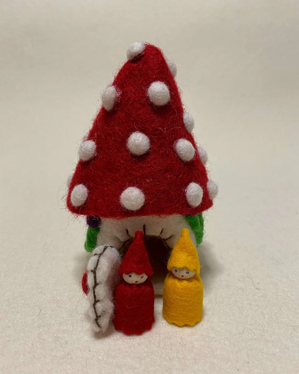 Tiny Toadstool Home The Pixie Patch
