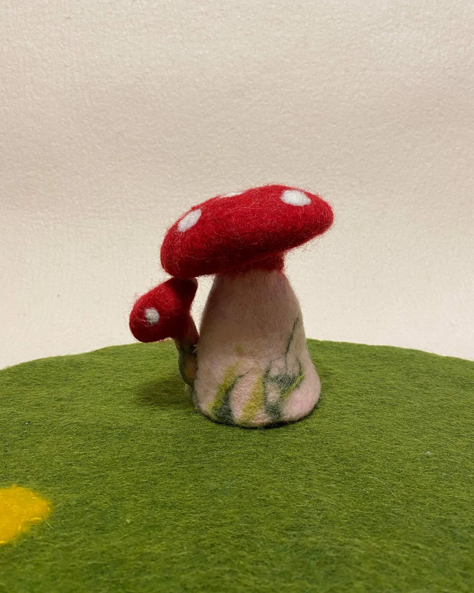 Toadstool With Baby The Pixie Patch