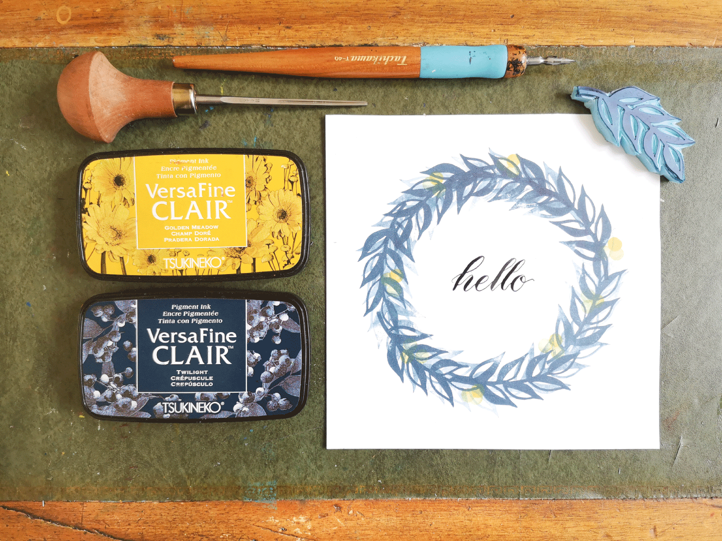 Simple Block Printing Tutorial by Marie Le Moal – The Postman's Knock