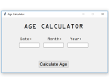 How To Make An Age Calculator In Python The Python Code