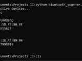 How To Make A Bluetooth Device Scanner In Python The Python Code