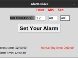 How To Create An Alarm Clock App Using Tkinter In Python The Python Code