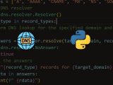 How To Perform Dns Enumeration In Python The Python Code
