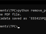 How To Remove Metadata From Pdfs In Python The Python Code