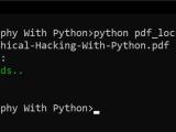 How To Lock Pdfs In Python The Python Code
