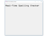 How To Make A Real Time Gui Spelling Checker In Python The Python Code