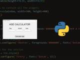 How To Make An Age Calculator In Python The Python Code