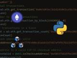 How To Query The Ethereum Blockchain With Python The Python Code