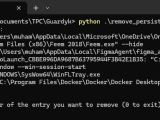 How To Remove Persistent Malware In Python The Python Code