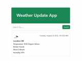 How To Build A Weather App Using Django In Python The Python Code