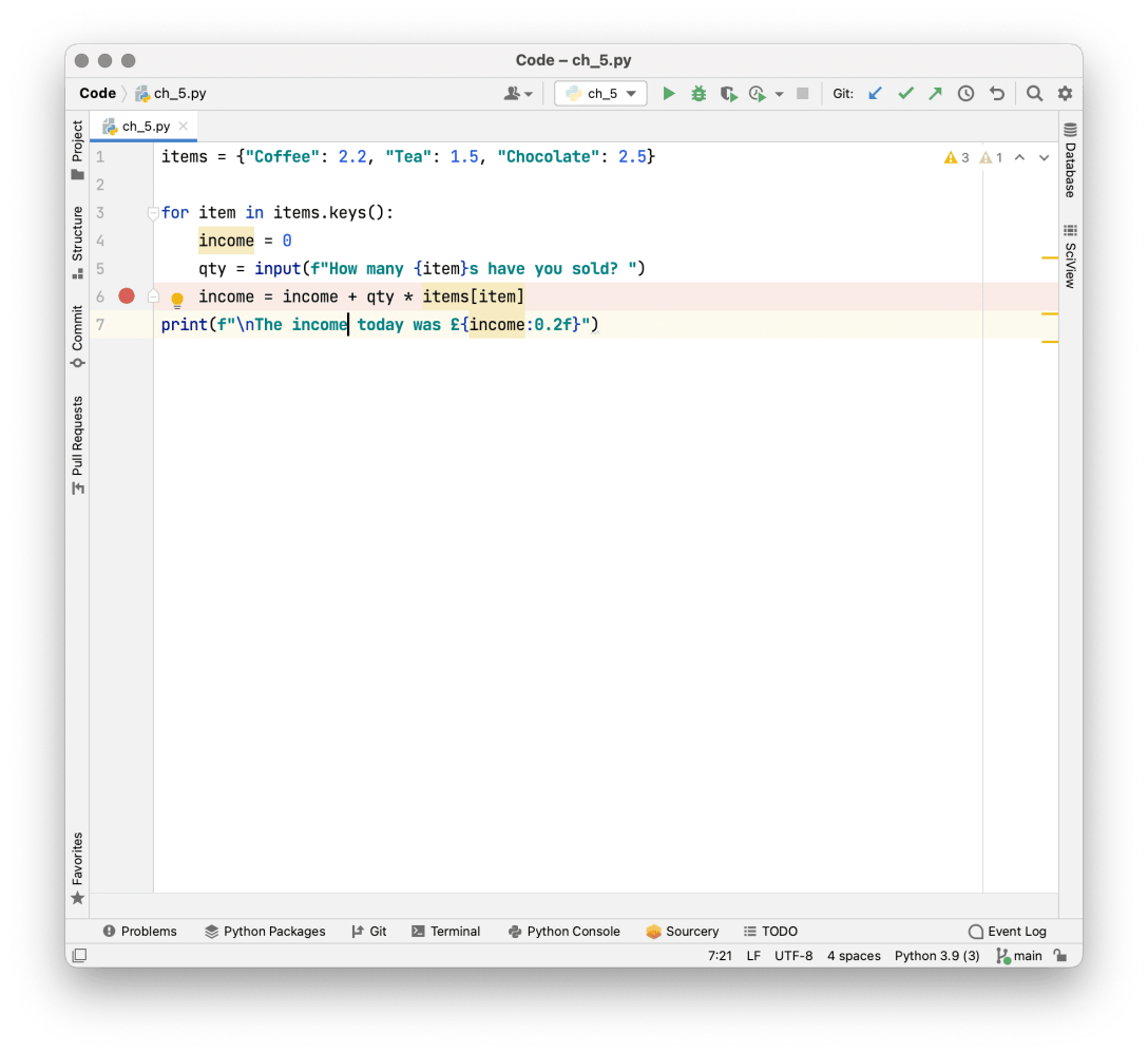 5 | Dealing With Errors and Bugs - The Python Coding Book