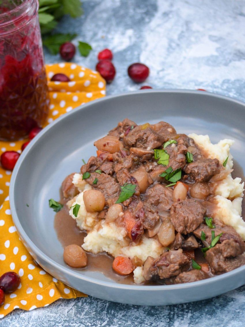 Cranberry Beef Stew - The Quicker Kitchen