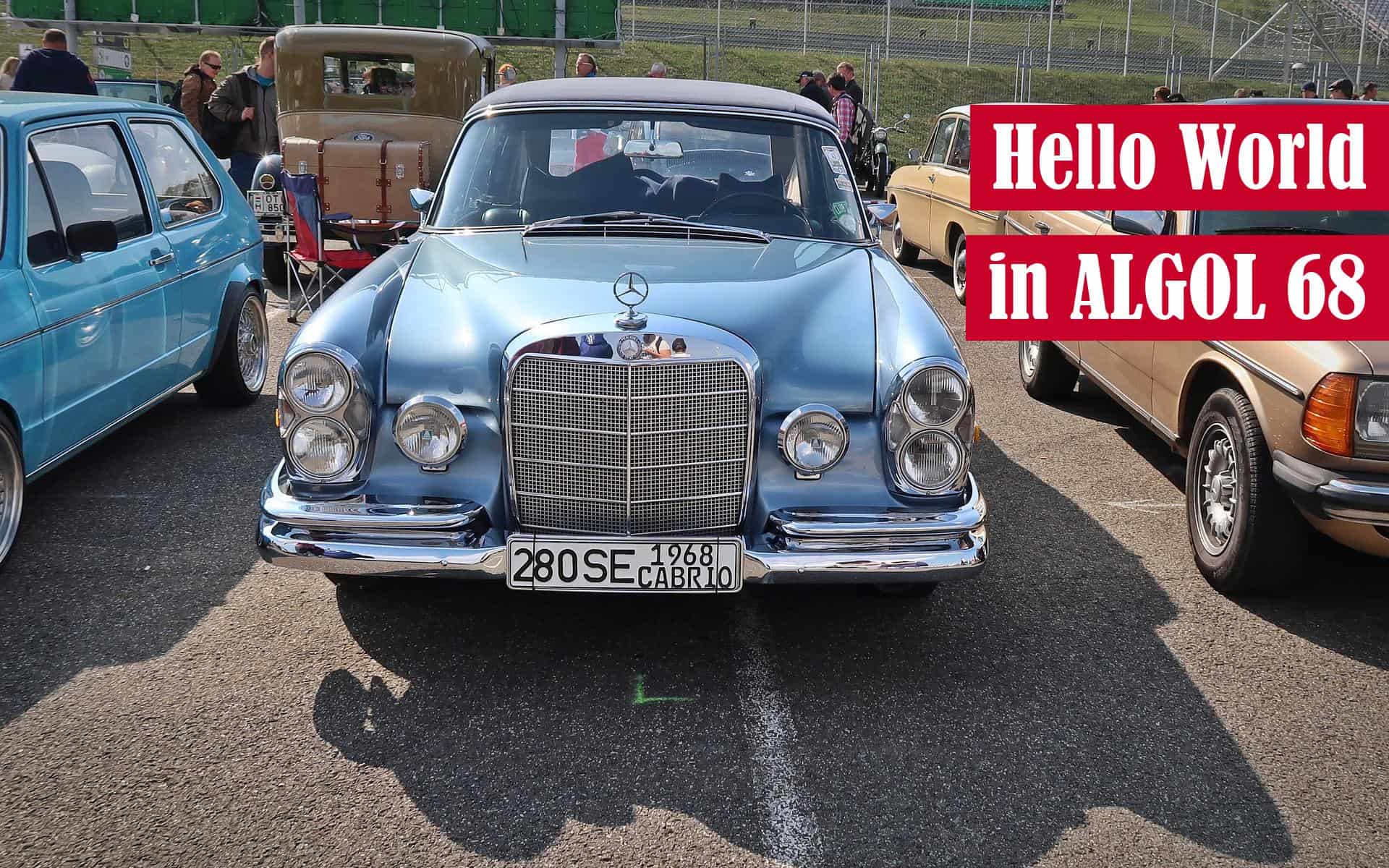 Hello World in ALGOL 68 - The Renegade Coder