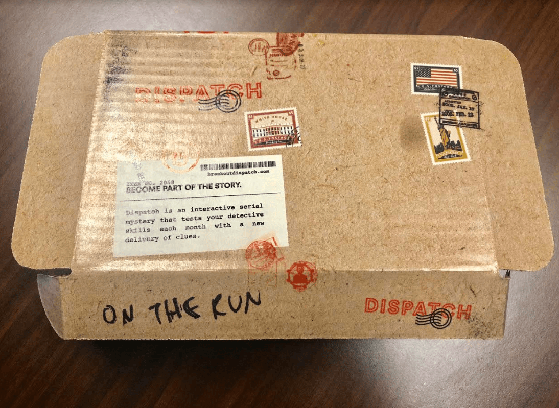 Dispatch: On the Run! Introduction Box & Chapter 1 Review - August 2018 ...