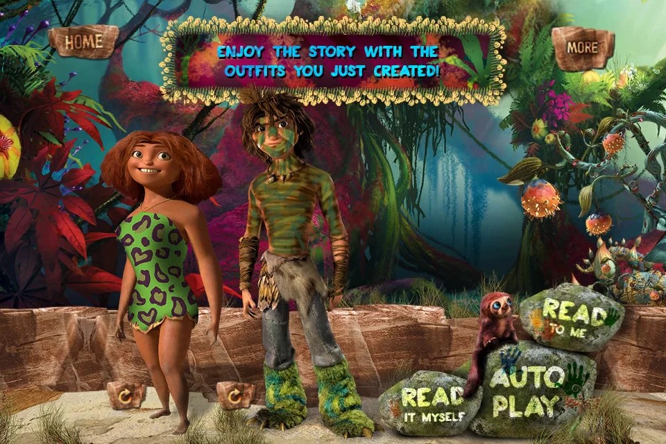 The Croods App: Movie Storybook Review | The Review Wire