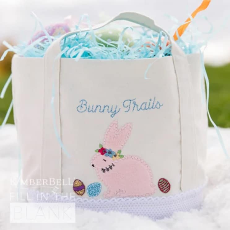 Kimberbell Fill in the Blank Bunny Basket - The Sewing Studio