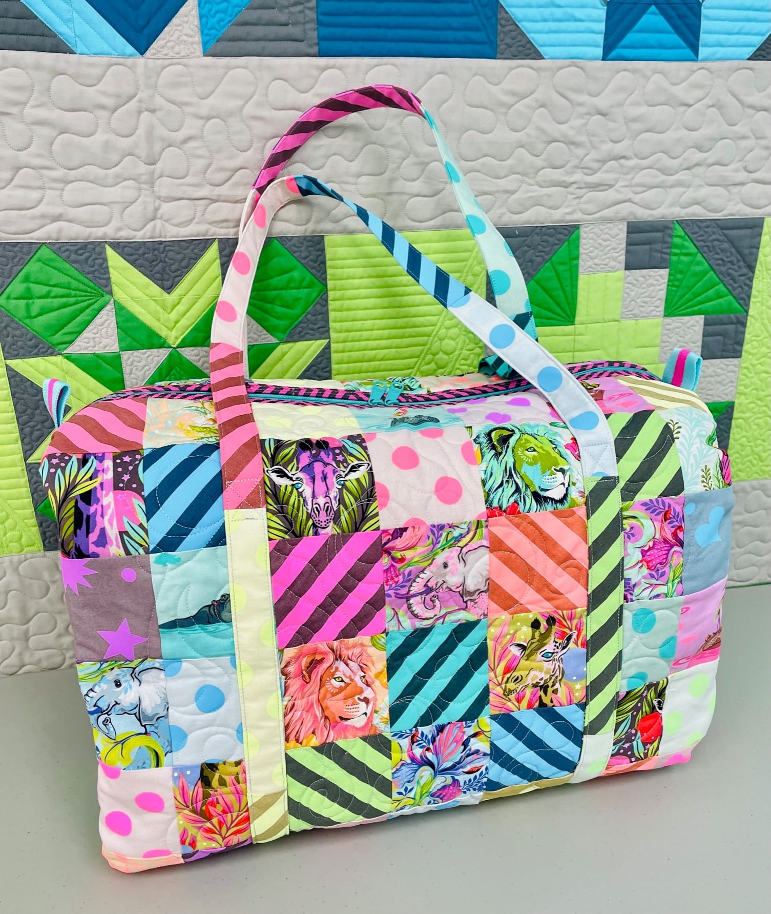 Patchwork Duffle Bag Part 1 - The Sewing Studio